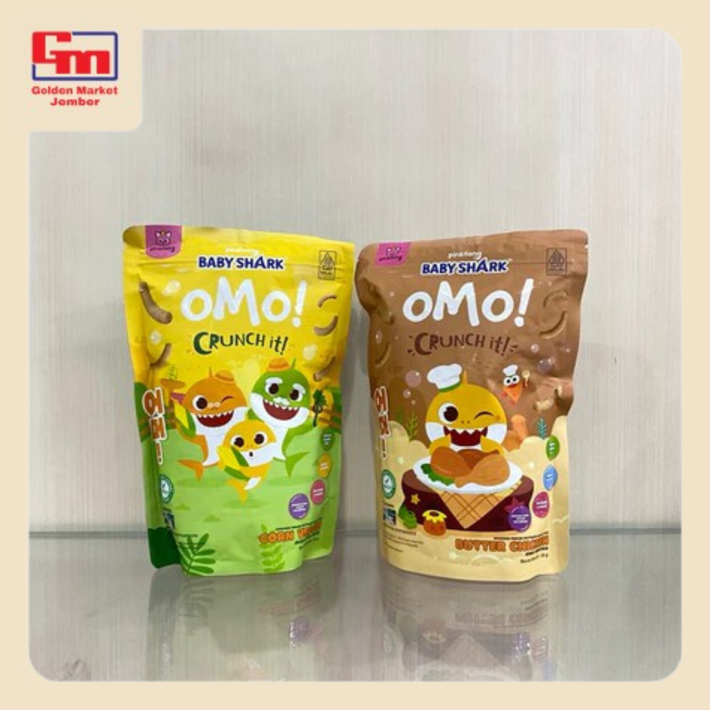 Jual GMJ OMO! CRUNCH X BABY SHARK SERIES 25 gr | Shopee Indonesia