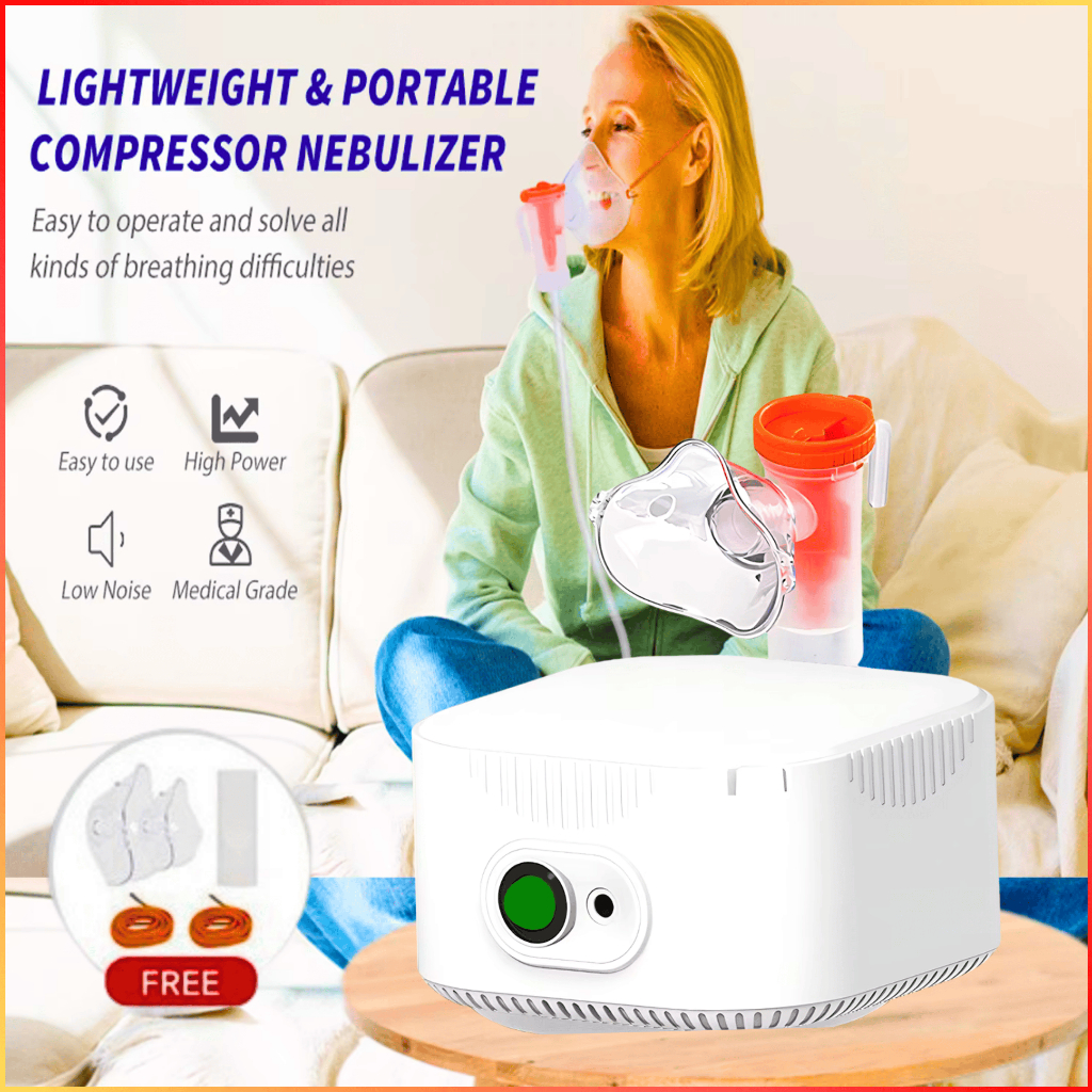 Jual NO LIMIT Compressor Alat Nebulizer Anak Inhaler Asma Alat Uap Pernafasan Bayi Batuk Pilek ...