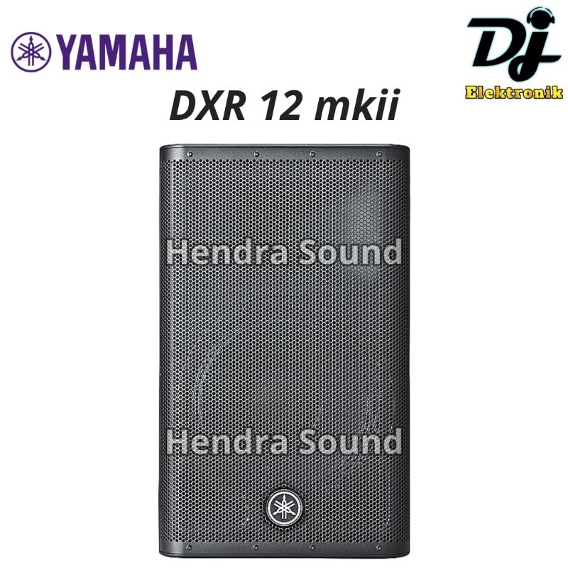 Jual YAMAHA DXR 12 MK ii / DXR12 Mkii - Speaker Aktif (12 inch ...
