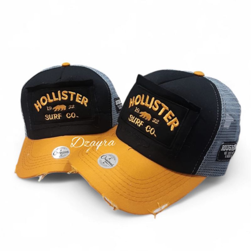 Jual Topi Baseball Distro Pria Jaring Truker Bordir Tebal Sobek Terbaru ...