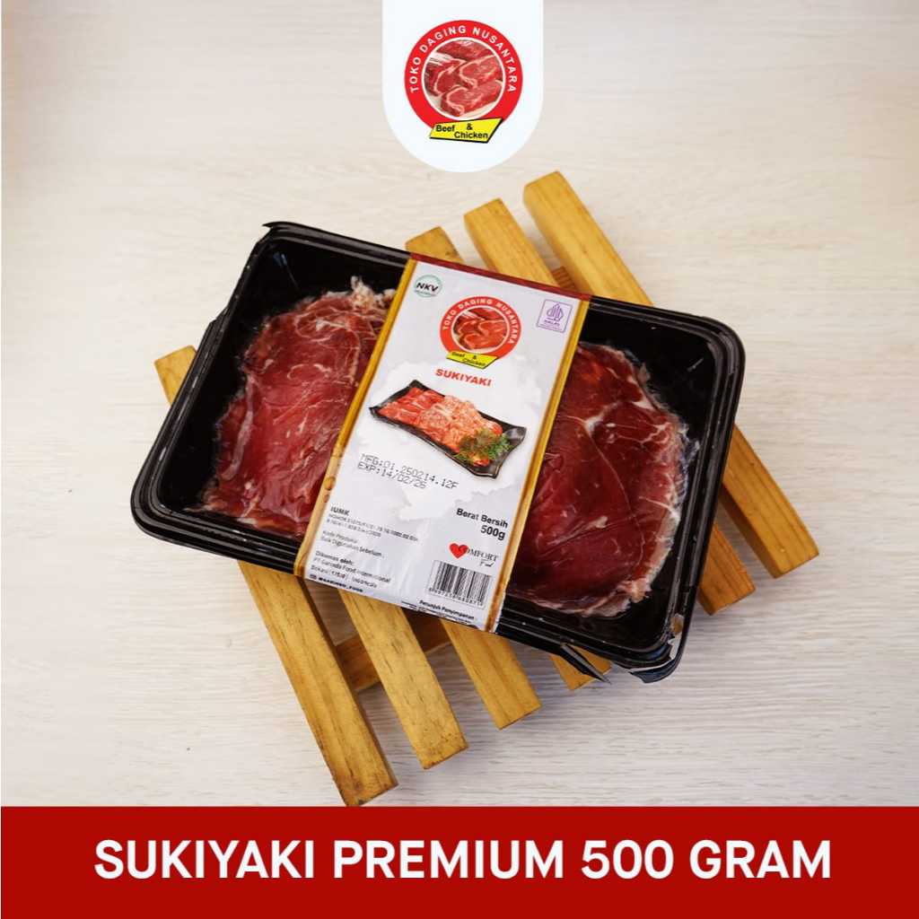 Jual DAGING SLICE SUKIYAKI PREMIUM 500GR | Shopee Indonesia