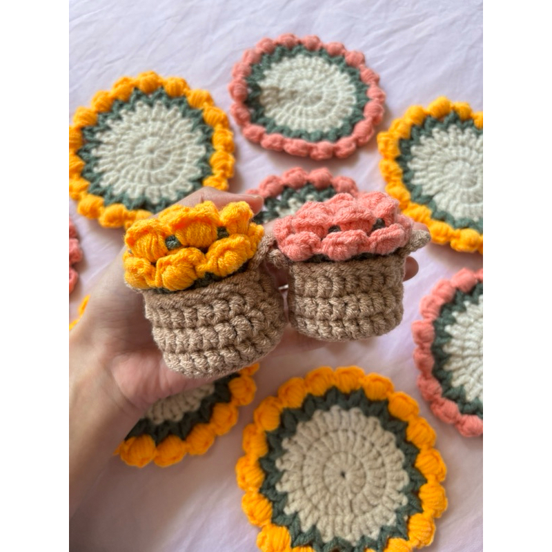 Jual Tatakan Gelas Rajut | studio.marvh | Shopee Indonesia