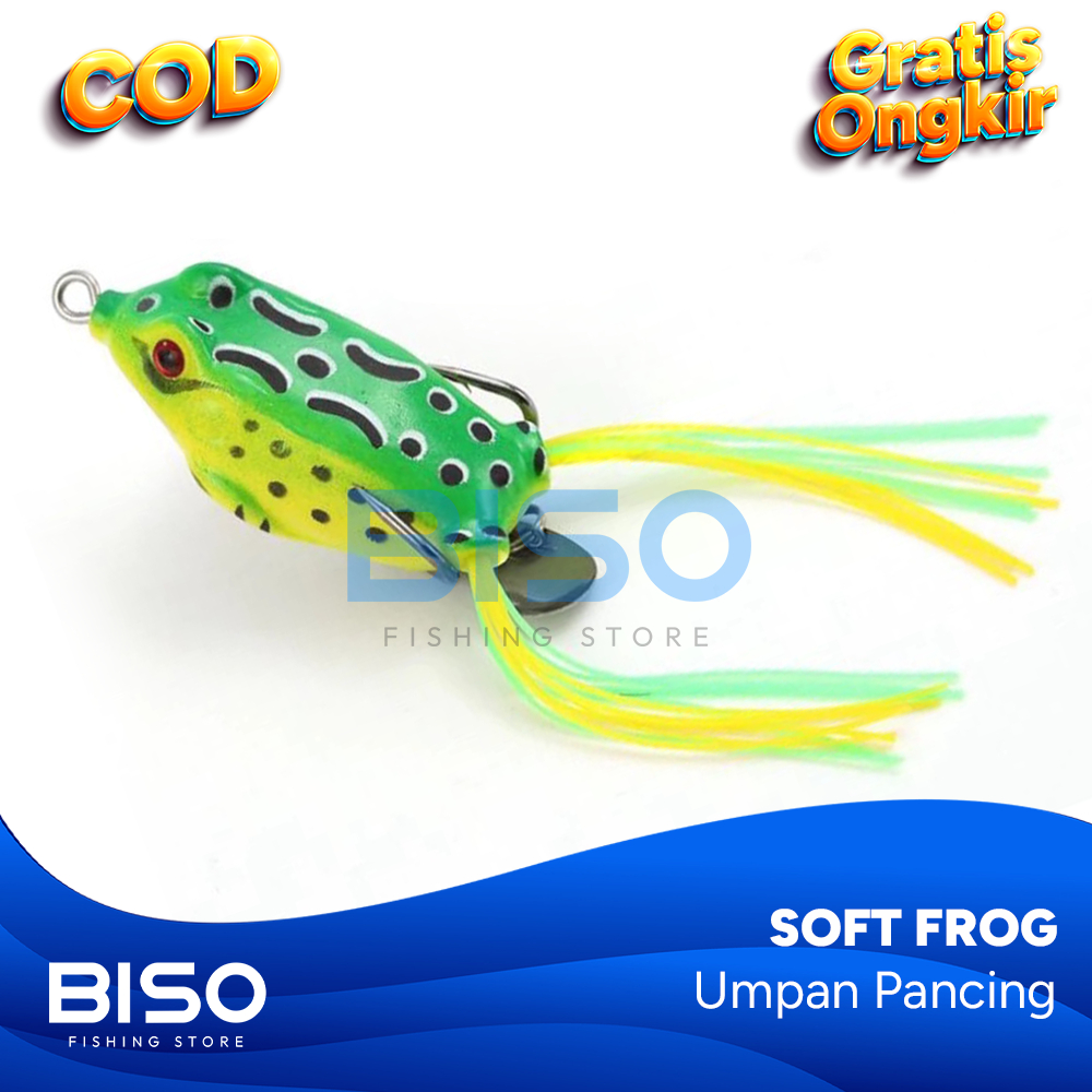 Jual Soft Frog Soft Lure Umpan Pancing Kodok Tiruan Katak Casting Softfrog Babon Gabus Toman ...