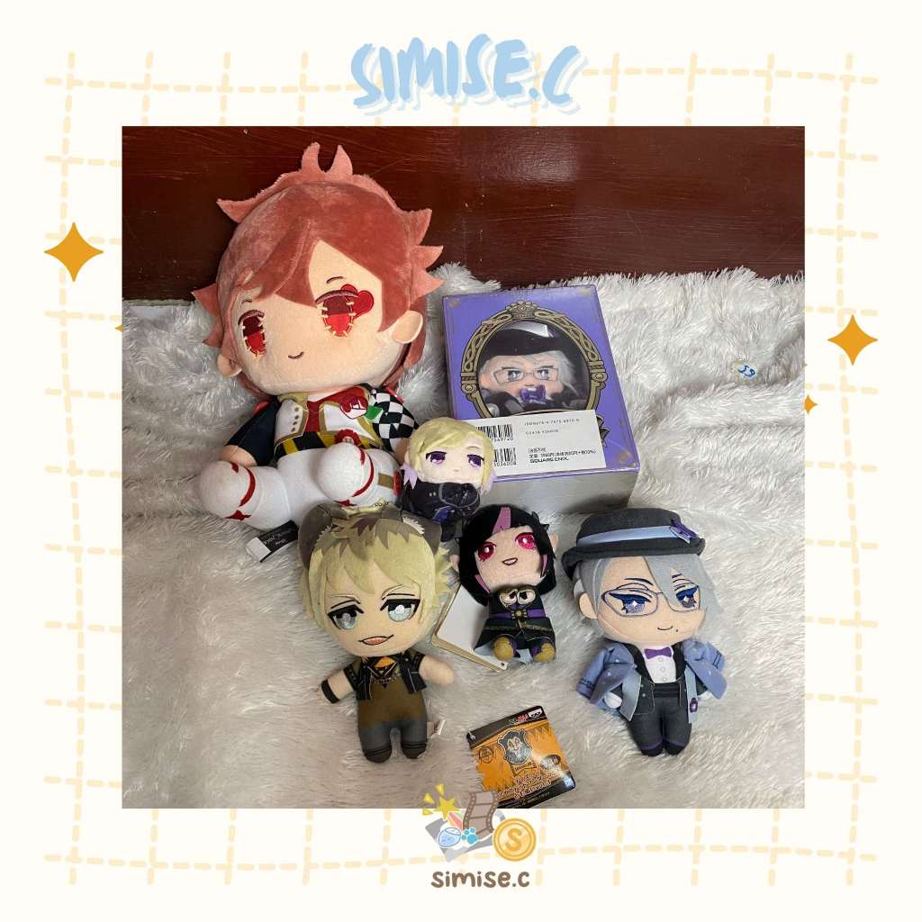 Jual Twisted Wonderland Plush / Boneka Disney Twisted - Ace, Azul ...