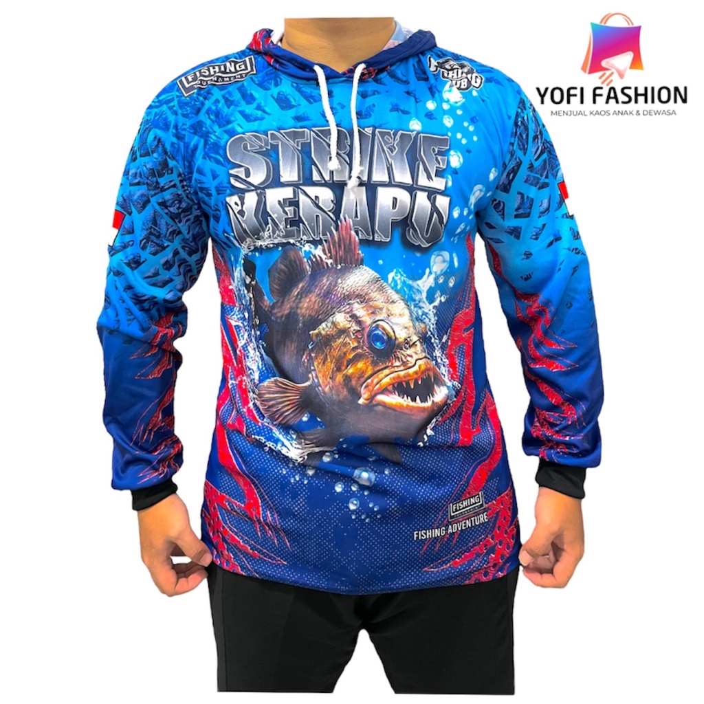 Jual JERSEY MANCING IKAN LAUT BAJU MANCING LENGAN PANJANG FULL PRINT ...