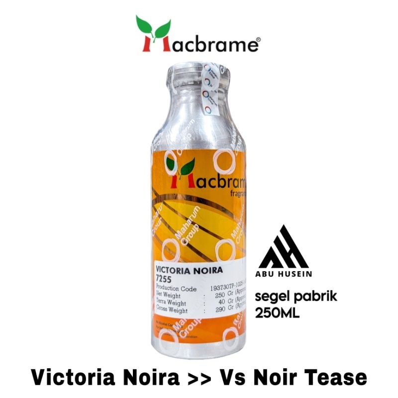 Jual VICTORIA NOIRA // NOIR TE4S3 250ML SEGEL PABRIK PRODUK MACBRAME ...