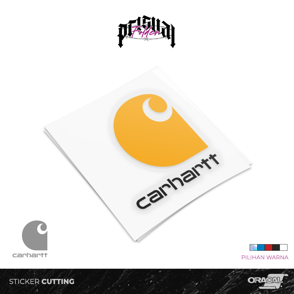 Jual Sticker Carhartt | Stiker Cutting | Stiker Reflektif | Shopee ...