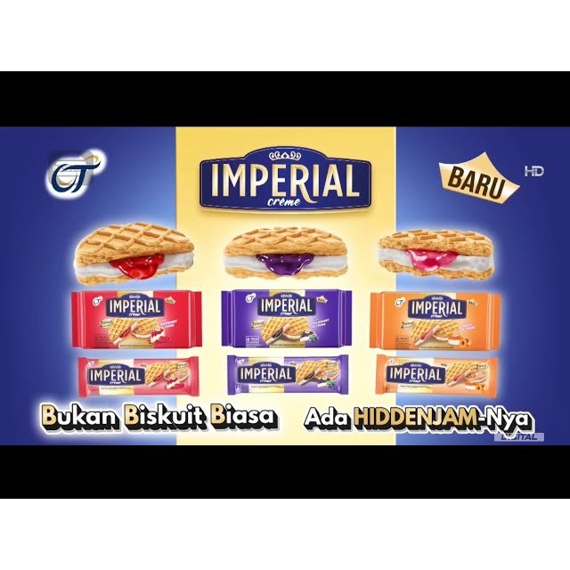 Jual Aneka Biskuit Imperial Creme Biskuit Waffle Susu Selai dan Krim ...