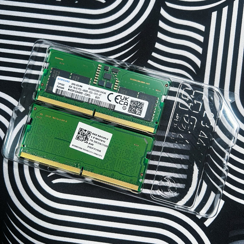 Jual RAM LAPTOP SAMSUNG SODIM DDR5 16 GB (8X2) SODIM PC4800 BEKAS ...
