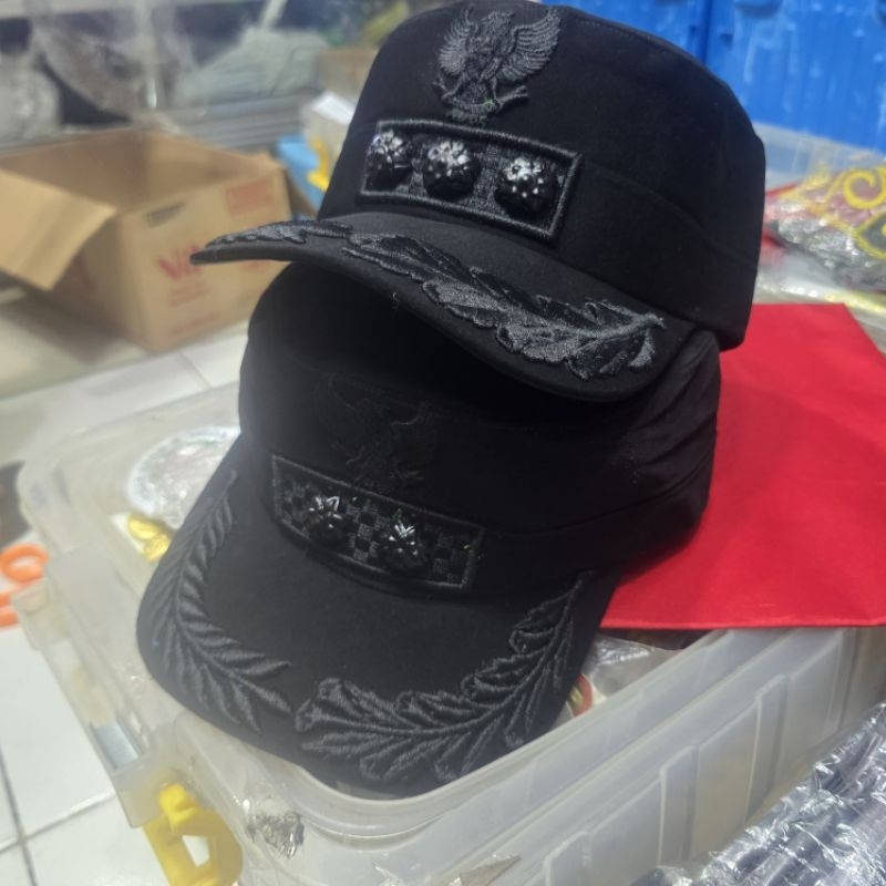 Jual topi bupati/topi walikota/topi wakil bupati/topi wakil walikota ...