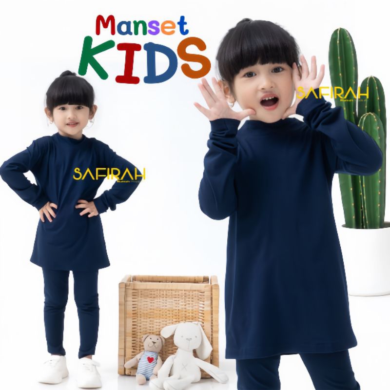 Jual MANSET ANAK LEGGING ANAK Spandek Rayon Premium Grade A Lengan ...