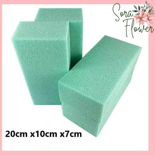 Jual Oasis Foam Bunga / Busa Bunga/ Oasis Foam Kering / Gabus U06 ...