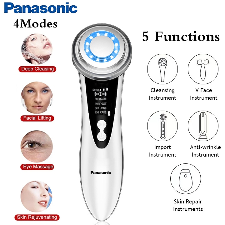 Jual Panasonic 4 in 1 multifunctional facial skin care massager ...