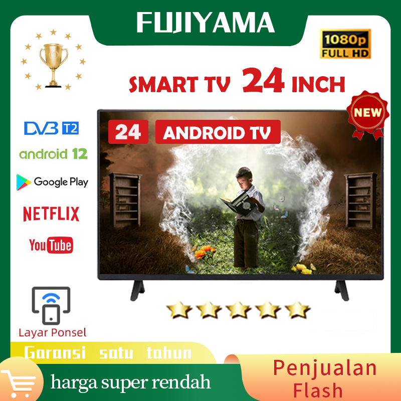 Jual Terkini Smart TV 24/25/27/30/32 Inch TV Android 32 Inch Full HD ...