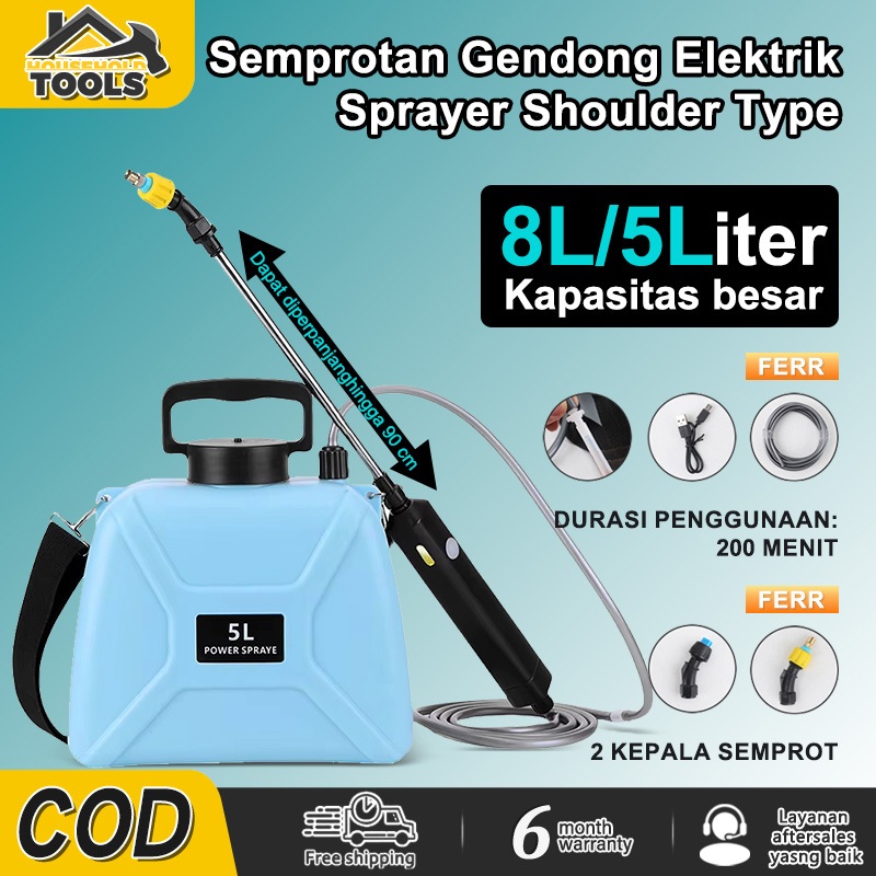 Jual Semprotan Elektrik Sprayer Shoulder Type Sprayer Pertanian ...