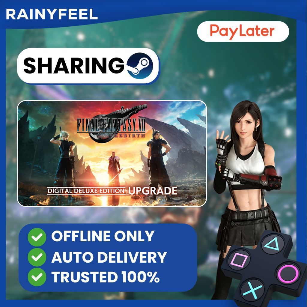 Jual [BONUS STEAM KEY] Final Fantasy VII Rebirth Digital Deluxe Edition ...