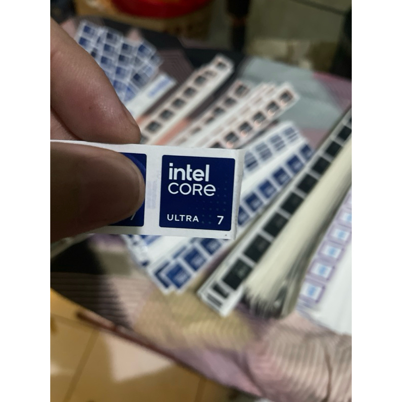Jual Sticker stiker intel Core Ultra 7 original | Shopee Indonesia