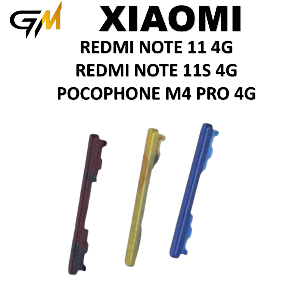 Jual TOMBOL LUAR KEYPAD VOLUME XIAOMI REDMI NOTE 11 ( 4G ) / NOTE 11S ...