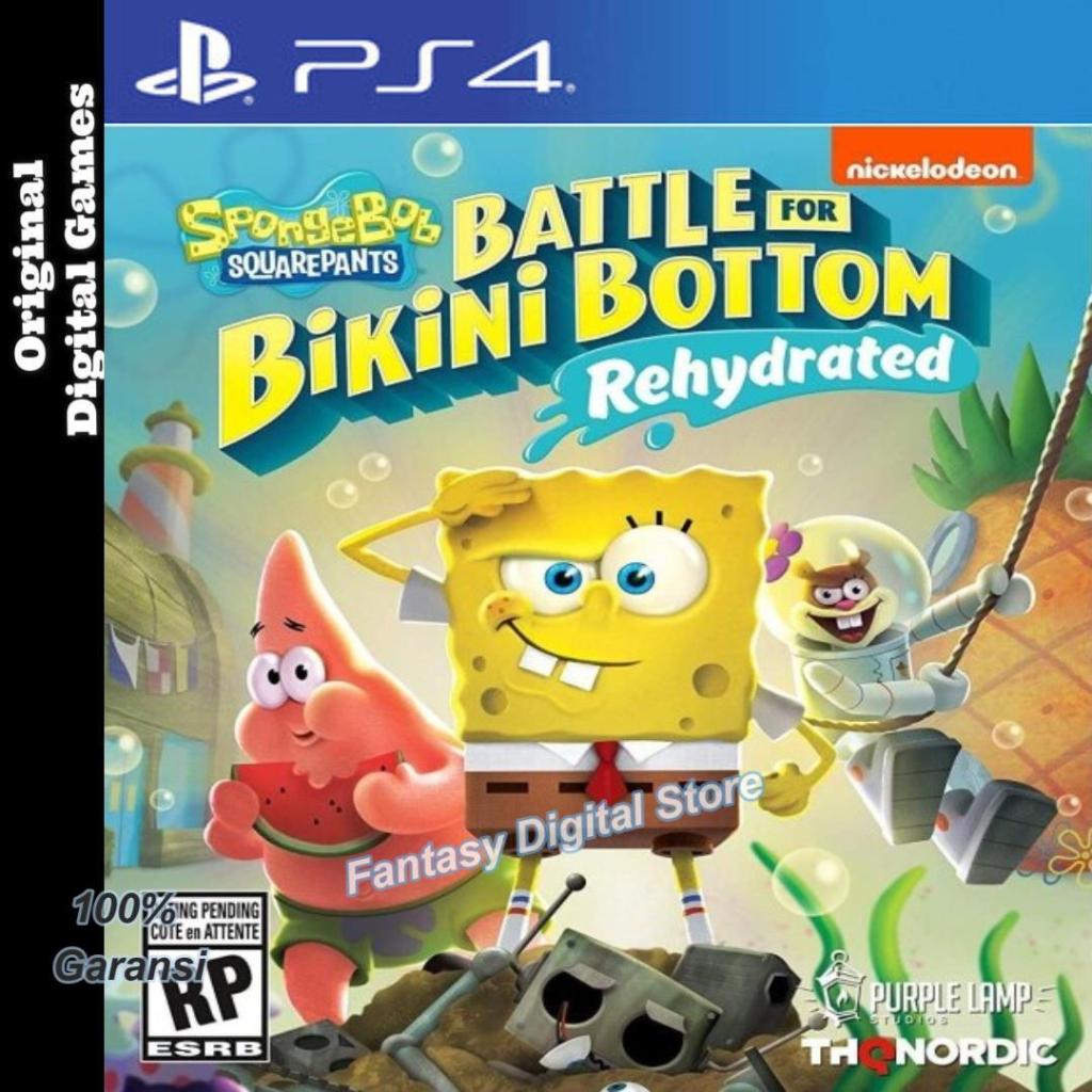 Jual SpongeBob SquarePants Battle for Bikini Bottom Rehydrated PS4 PS5 ...