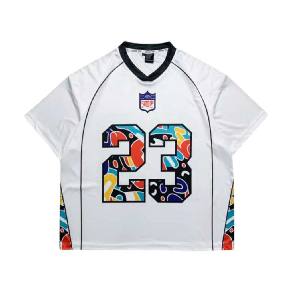 Jual Clote Kaos Jersey Oversize White 23 Pria Dan Wanita Style Distro ...