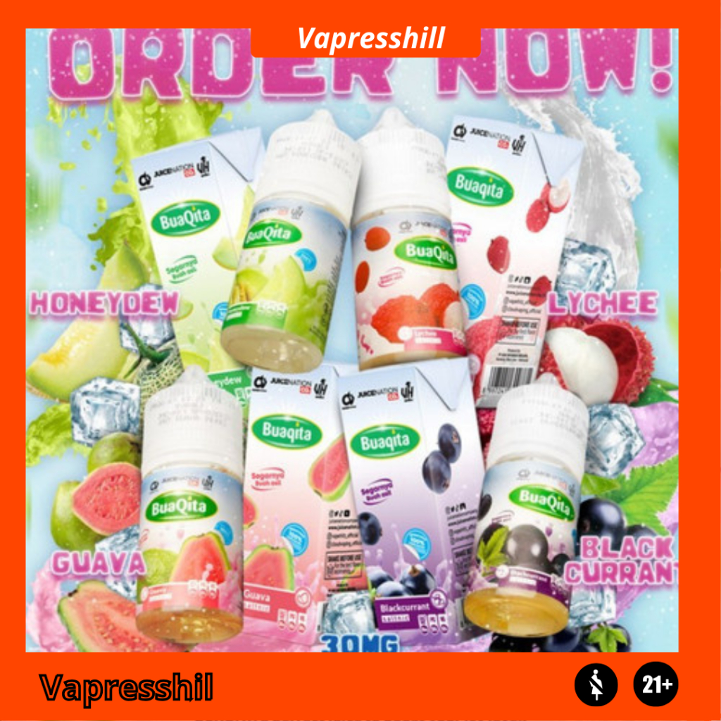 Jual BUAQITA SERIES SALTNIC 30MG 30ML BY JUICENATION NEW LIQUID ...