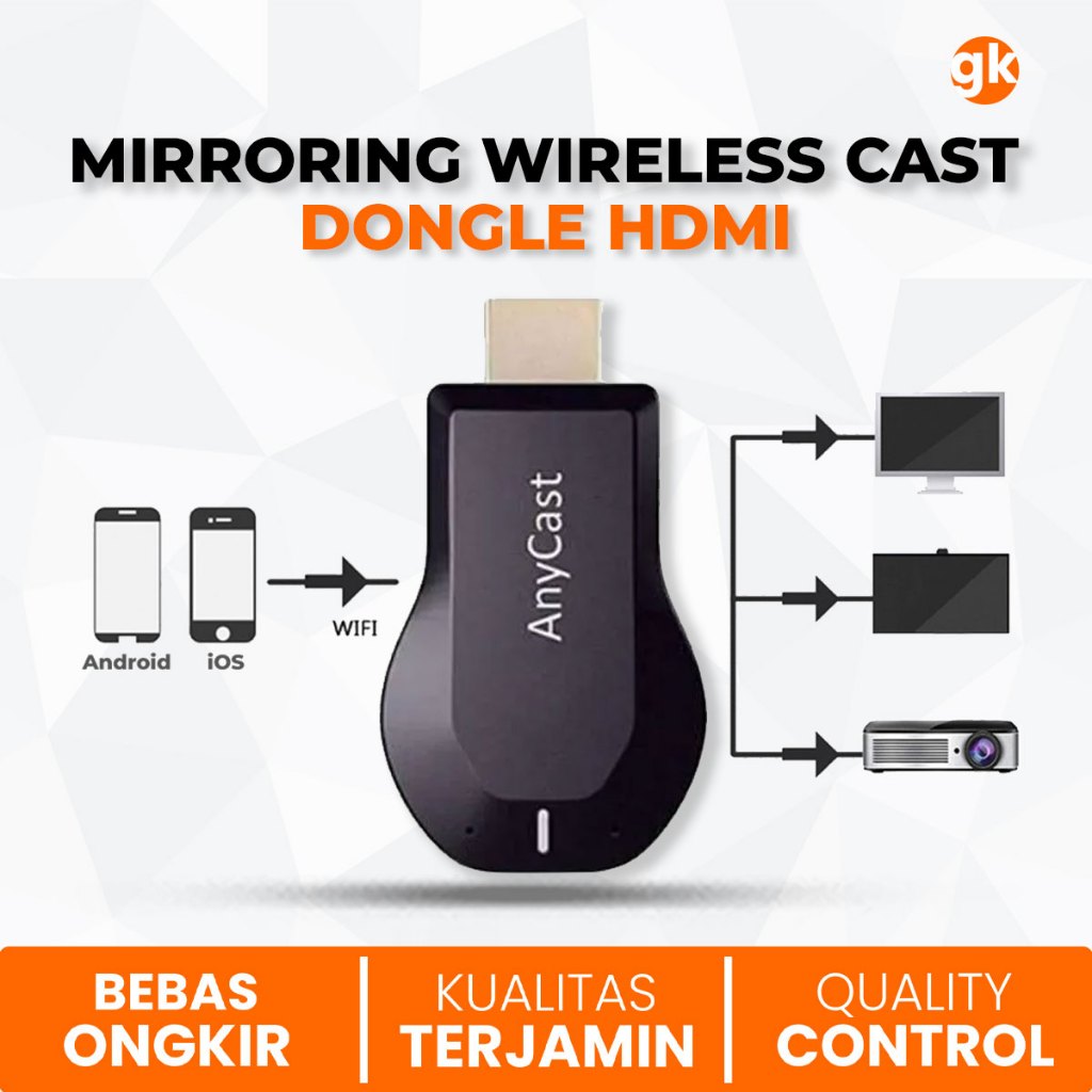 Jual HDMI HDTV Dongle HDMI Wireless AnyCast Wifi Receiver Alt ...
