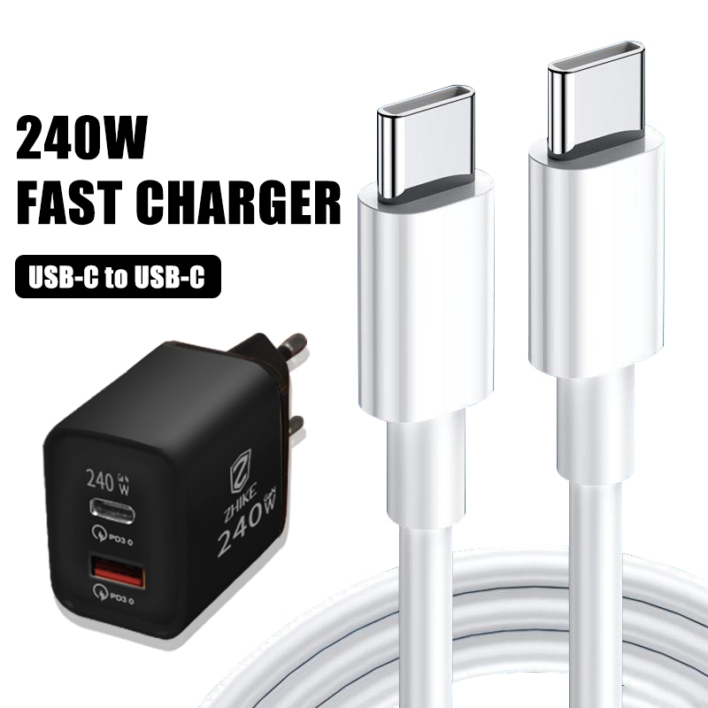 Jual ZHIKE Kabel Data PD Type-C to Type-C Pengisian Cepat 35W Ganda ...