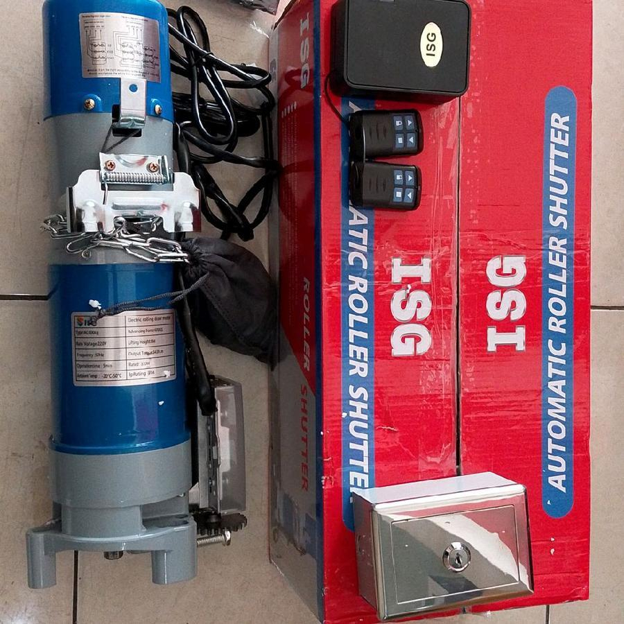 Jual Mesin Rolling door 1000kg Roller Shutter Motor ISG AC 1000 1P | Shopee Indonesia