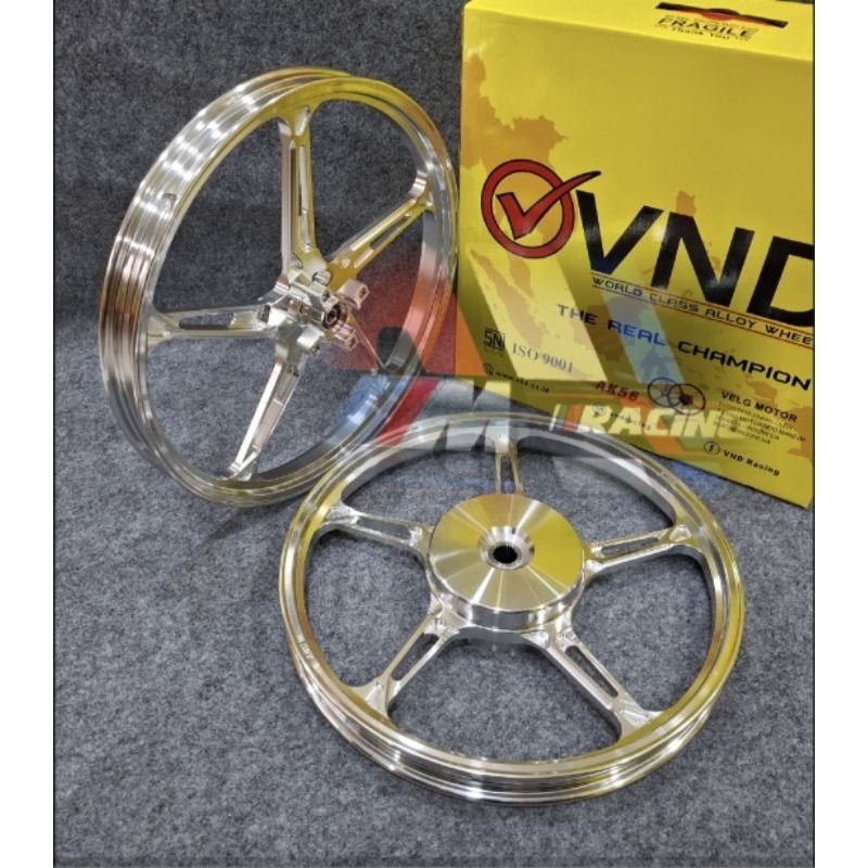 Jual Velg AK56 Vario 125 / 150 uk 140/140-17 Beat Scoopy Genio Vario110 Original VND | Shopee ...