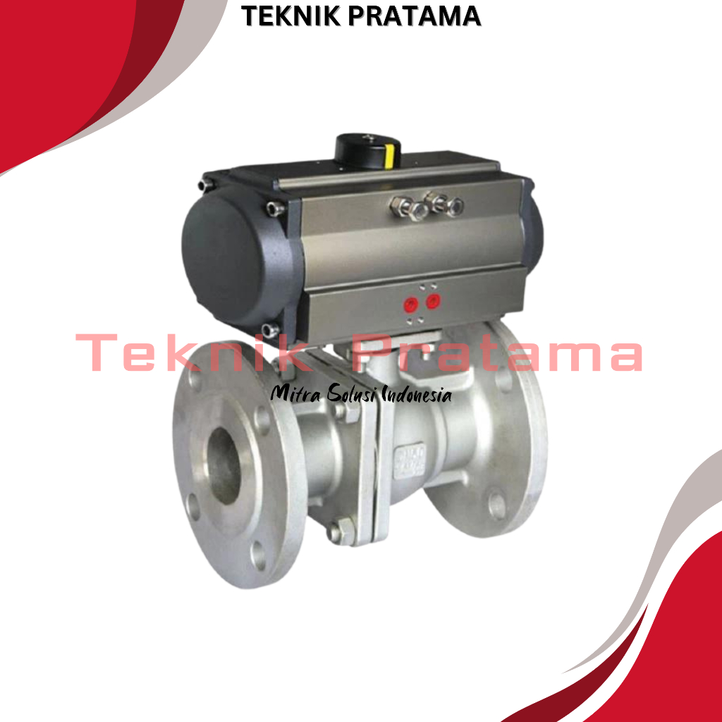 Jual Actuator Ball Valve WCB Flange JIS 10K Double Acting 2 Inch | Shopee Indonesia