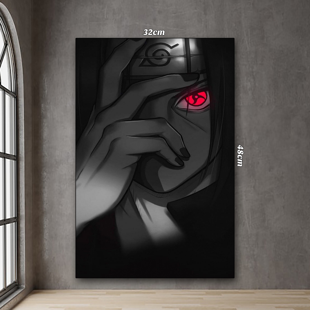 Jual POSTER ANIME UCHIHA ITACHI ART PAPER 32X48 | Shopee Indonesia