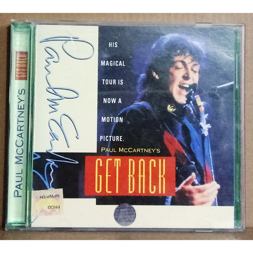 Jual PAUL McCARTNEY - GET BACK - 2 VCD | Shopee Indonesia