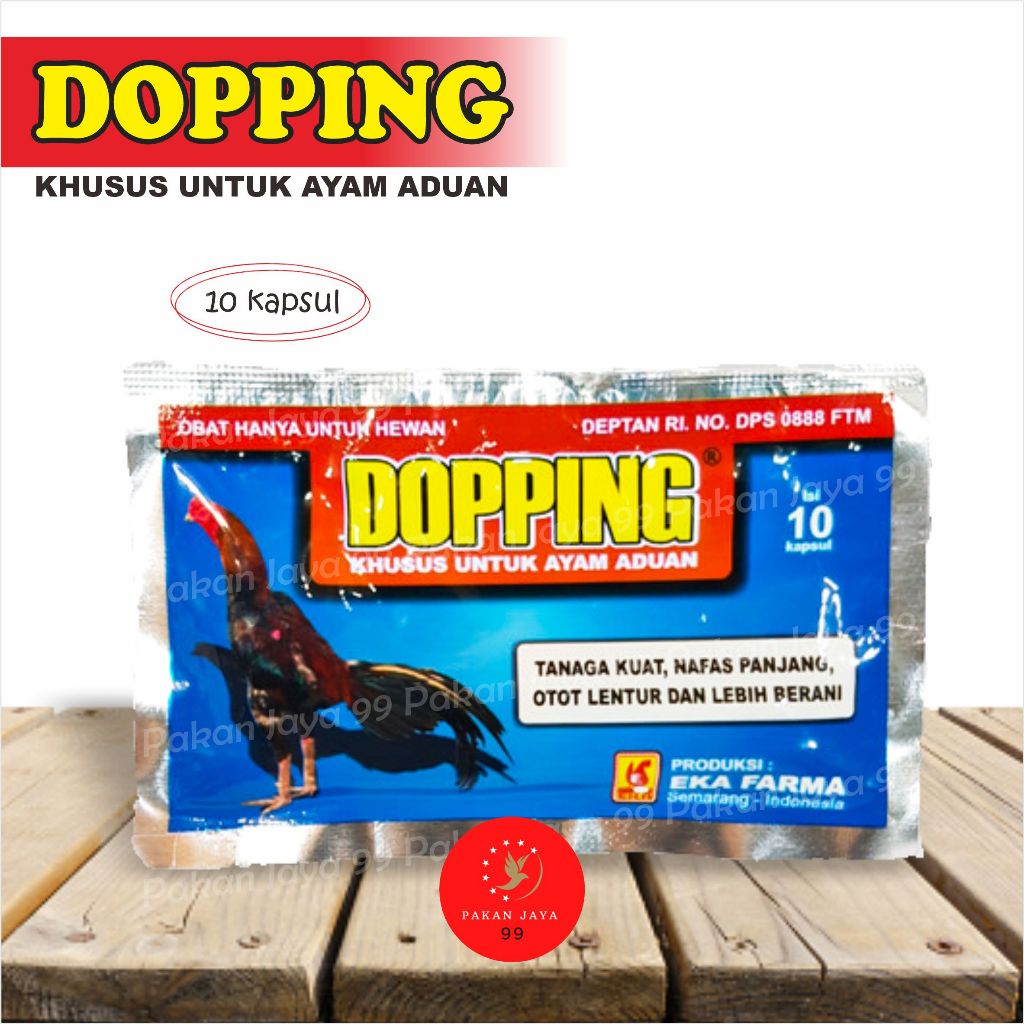 Jual DOPPING DOPING EKA FARMA 1 SACHET ISI 10 KAPSUL JAMU SUPLEMEN ...