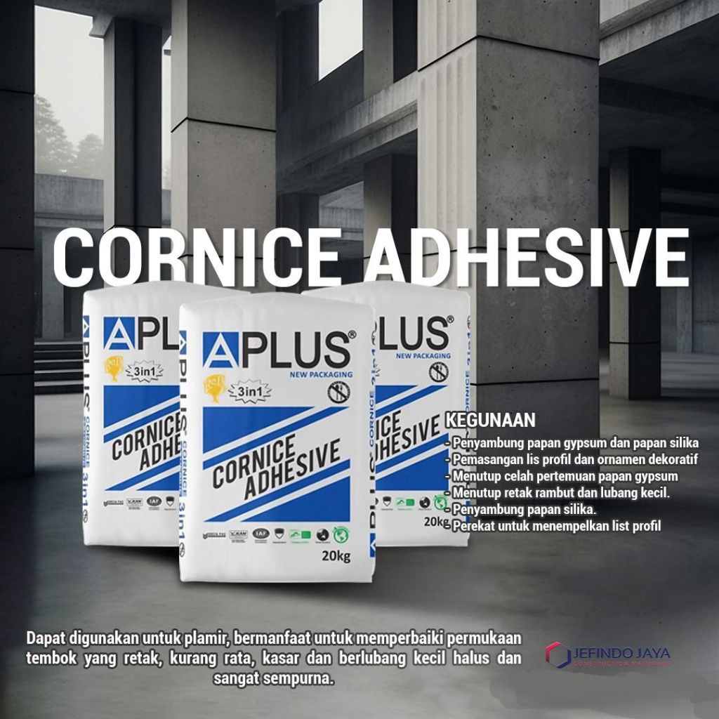 Jual CORNICE ADHESIVE - COMPOUND 20KG | Shopee Indonesia