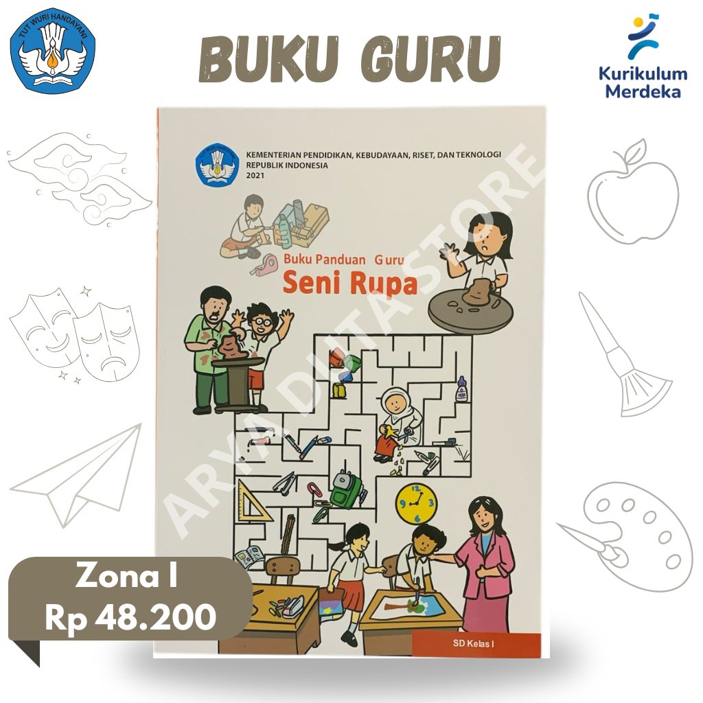 Jual Buku Panduan Guru Seni Rupa untuk SD/MIKelas I | Shopee Indonesia