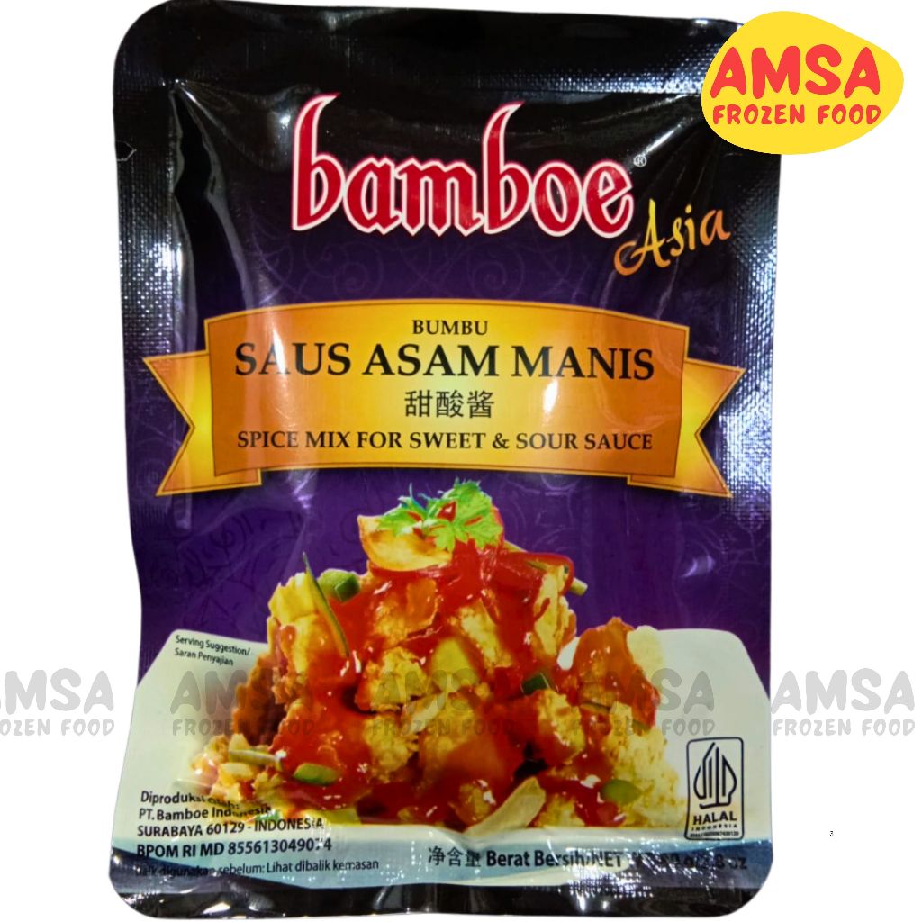 Jual Bamboe Bumbu Saus Asam Manis 80 gr / Bumbu Asem Manis Bambue ...