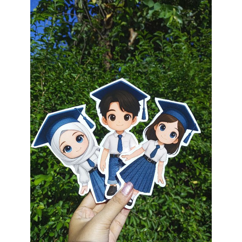 Jual MYDERRA_Topper Wisuda Seragam SMA | Shopee Indonesia