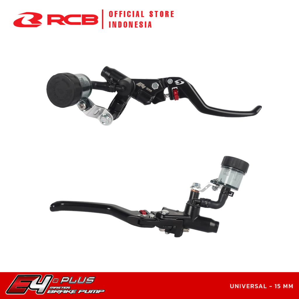 Jual RCB Master Brake Pump E4+ 15mm Universal [ Kanan / Kiri ] | Shopee ...
