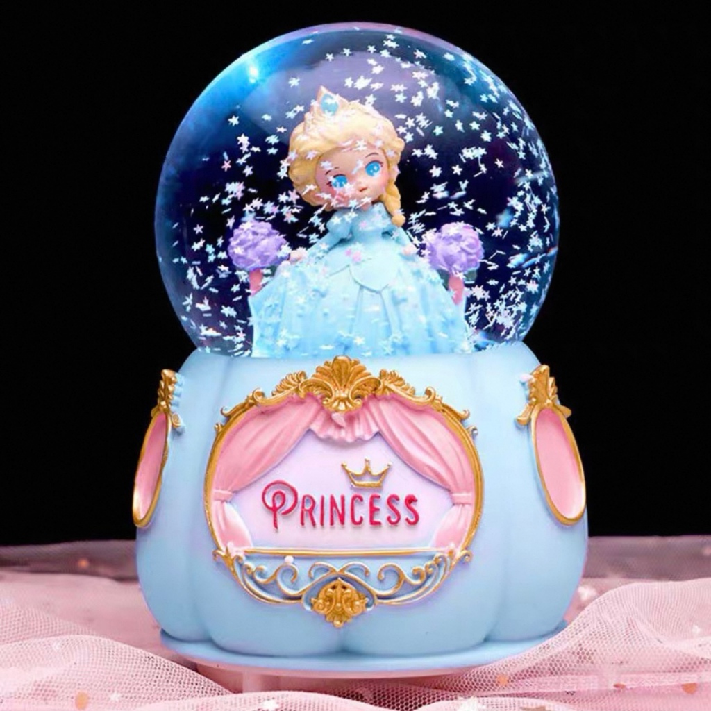 Jual SNOWBALL pajangan bola kaca music box bola kristal salju lampu ...