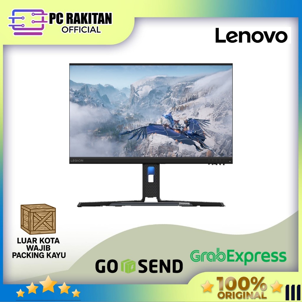 Jual LENOVO LEGION GAMING MONITOR 24 INCH R24E IPS FHD 1080P 0.5MS ...
