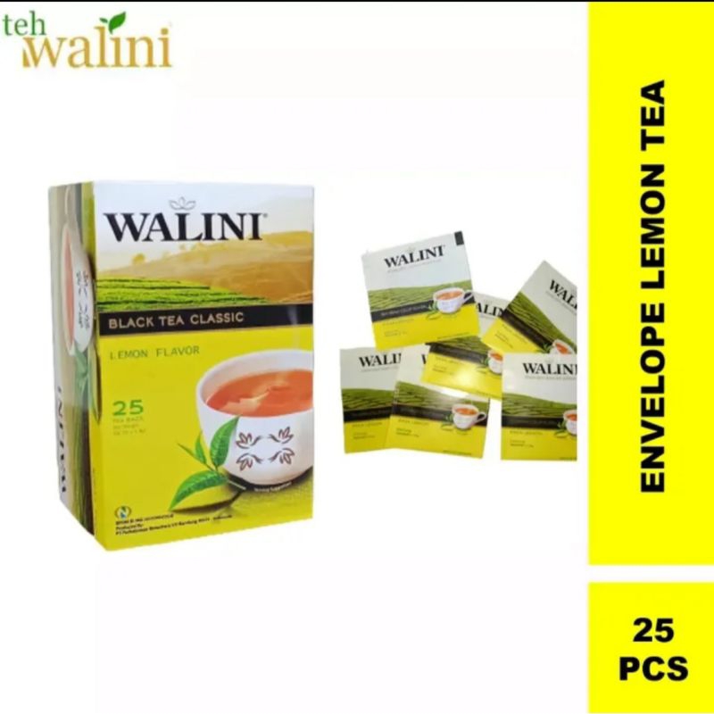 Jual WALINI LEMON TEA ENVELOPE / TEH LEMON WALINI AMPLOP | Shopee Indonesia