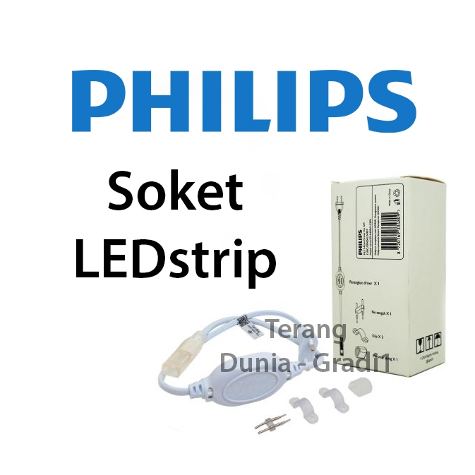 Jual Soket LEDstrip Philips Trafo LEDstrip Philips Soket Trafo LEDstrip ...