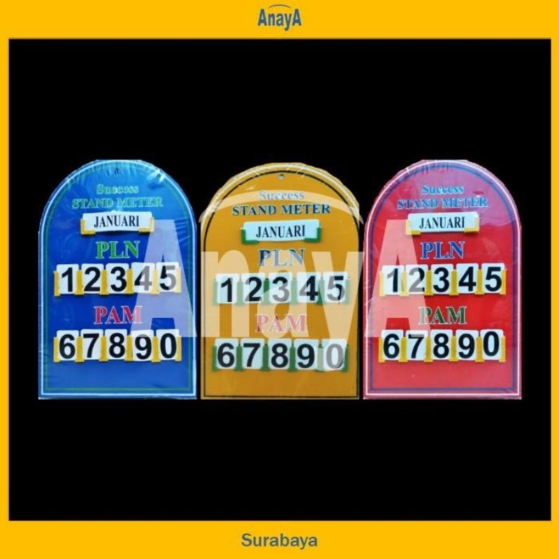 Jual Papan stand meter PLN PAM PDAM | Shopee Indonesia