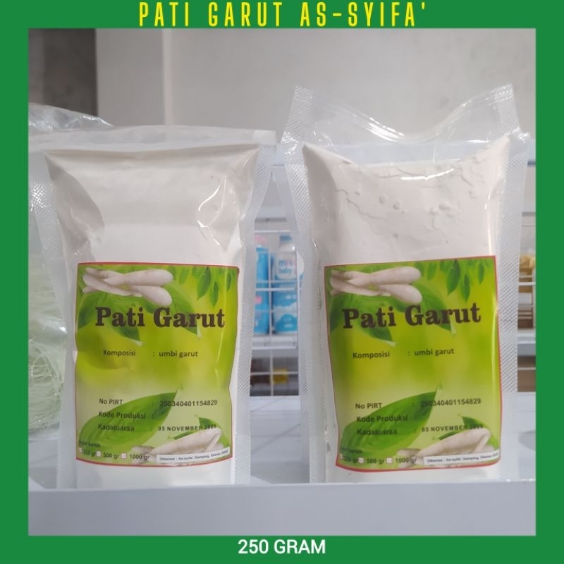 Jual Tepung Pati Garut ORIGINAL 250 GRAM | Shopee Indonesia