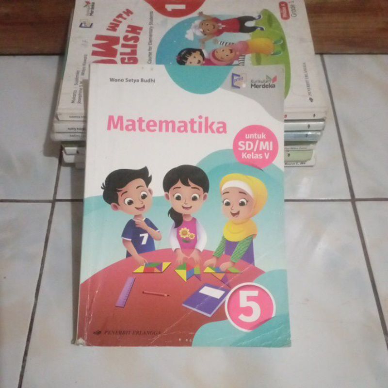 Jual original Matematika 5 untuk SD kelas 5 Kurikulum Merdeka Erlangga | Shopee Indonesia