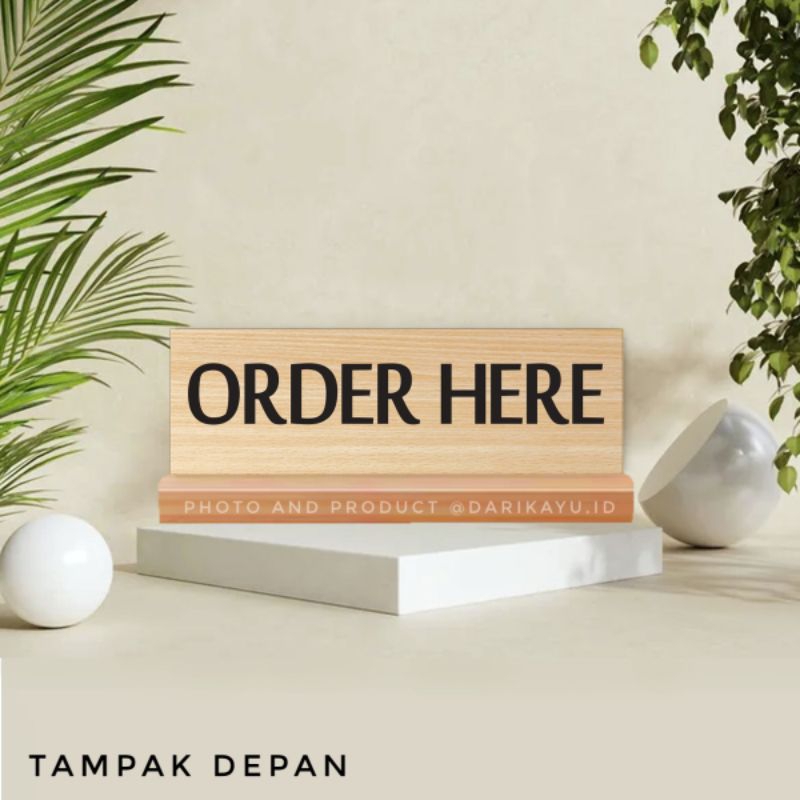 Jual Papan Penanda Order / Order Here Sign | Shopee Indonesia