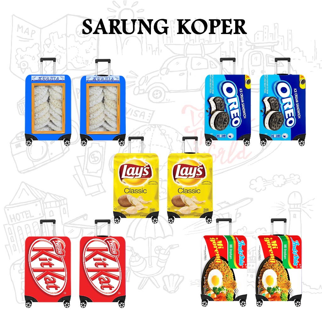 Jual Custom Sarung Koper Pelindung Koper Umroh Haji Anti Debu Bahan ...