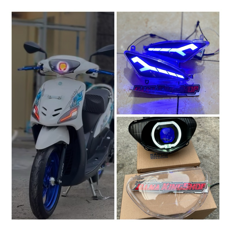 Jual LAMPU BILED MIO SPORTY BILED MATRIX FULLSET SEN LAZY | Shopee ...