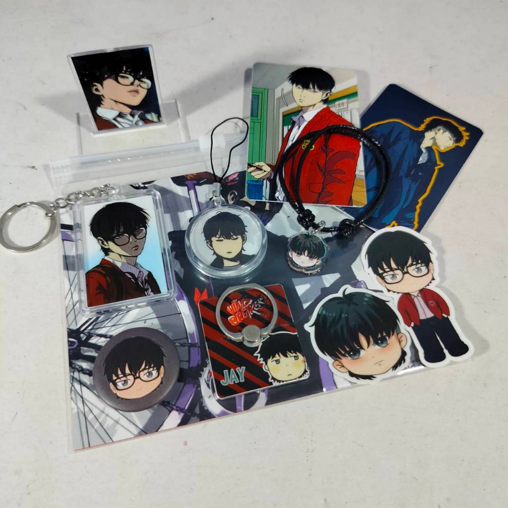 Jual Hampers Aesthetic Webtoon Wind Breaker - Kado Lucu karakter Jay ...