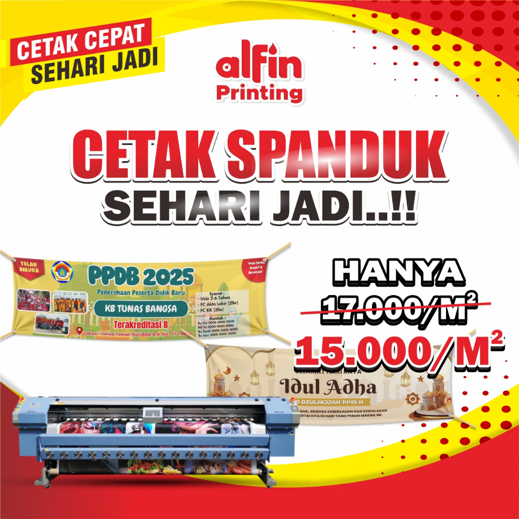 Jual BANNER / SPANDUK /MMT / MURAH / SPANDUK USAHA / MMT PANGGUNG ...